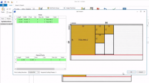 Cut pattern optimization software – Wood Industry