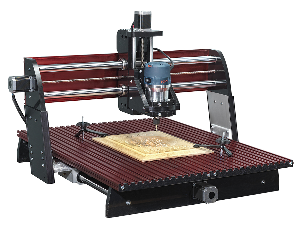 CNC platform accepts variety of routers, spindles – Wood Industry