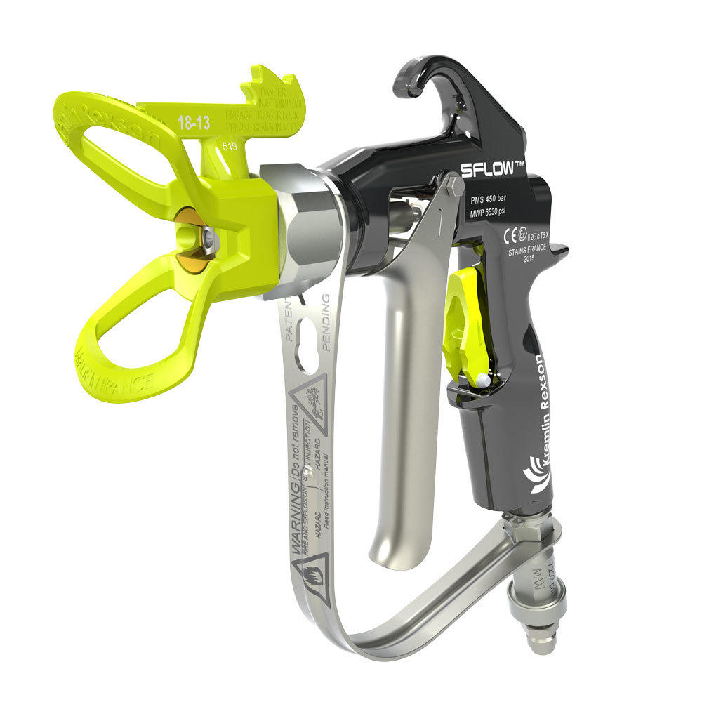 Manual airless spray gun and package – Wood Industry