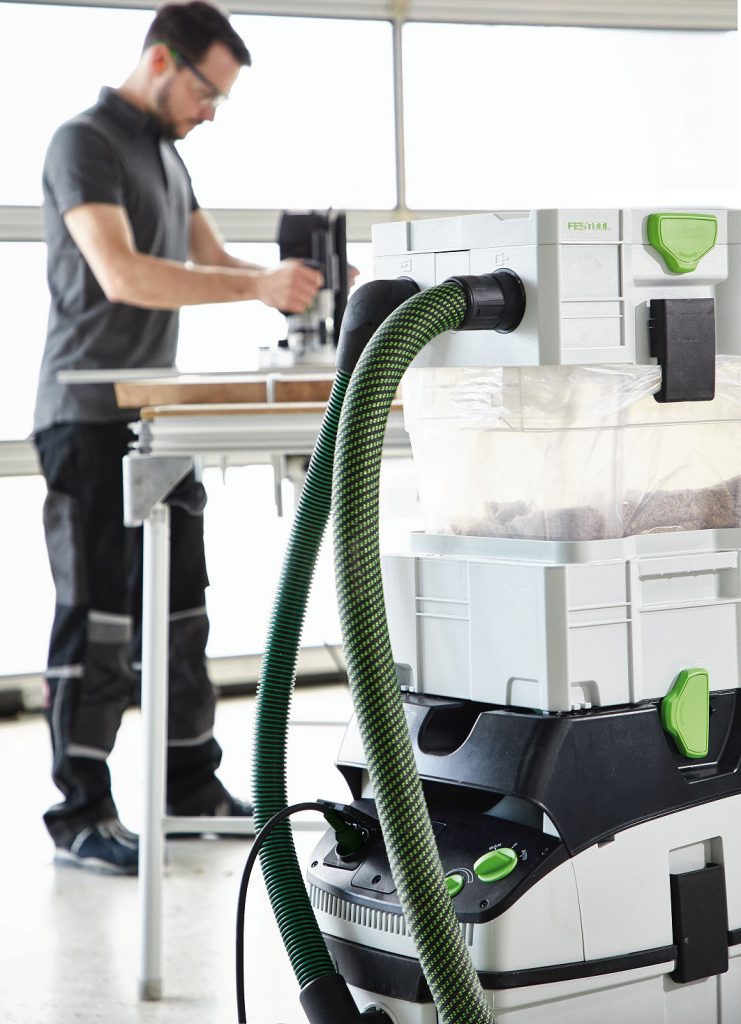 Extractor pre-separator for debris and coarse dust – Wood Industry