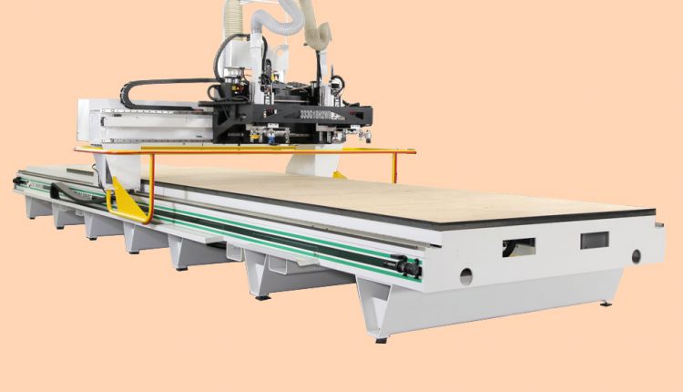Moving gantry CNC router – Wood Industry