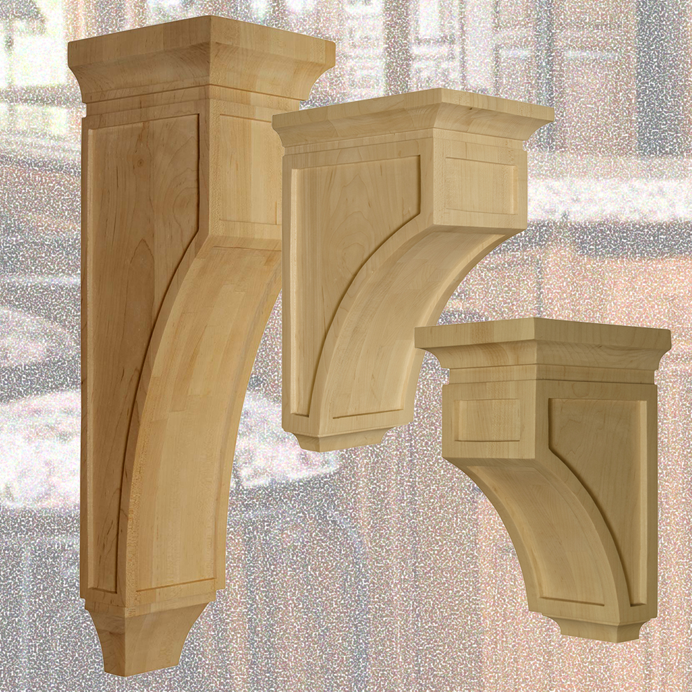 Corbels in the mission design style – Wood Industry