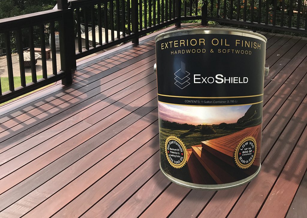 Wood stain provides long-lasting, natural finish for hardwoods and ...