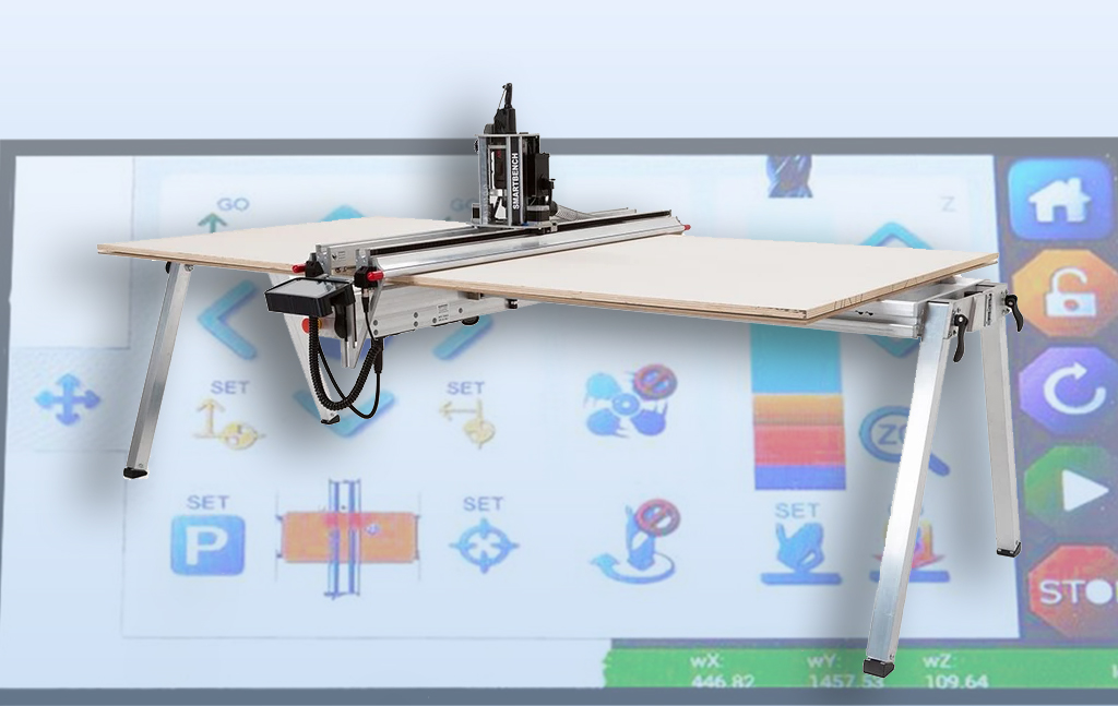 Portable workshop CNC router workbench – Wood Industry