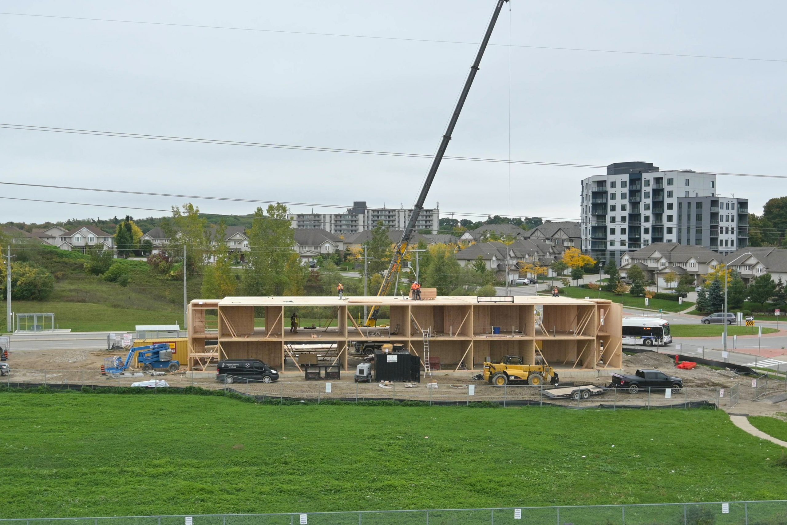 Four Storeys in Twenty Days – Wood Industry