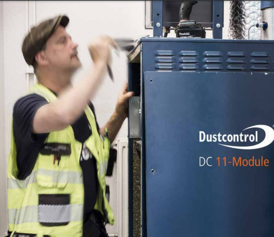 DC 11 Module 15 HP Dust Extraction System – Wood Industry