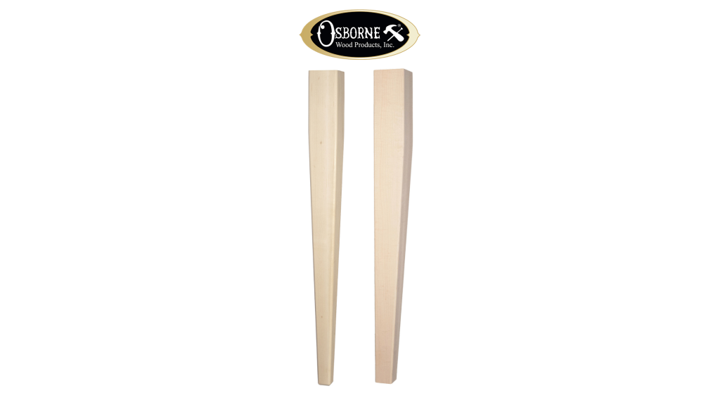 Osborne Adds Rounded Edges to Popular Leg Profiles – Wood Industry
