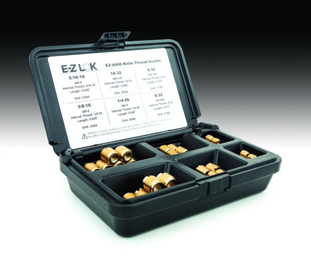 E-Z LOK Threaded Inserts for Hardwood – Wood Industry