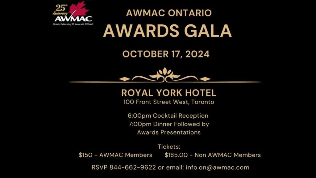 AWMAC Ontario Awards Gala 2024 to Celebrate Woodworking Excellence in ...