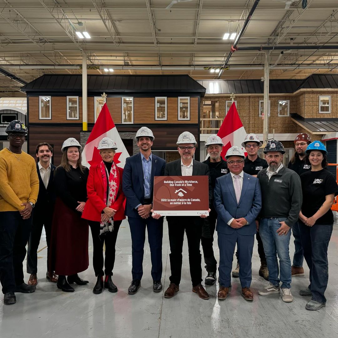 Canada Invests $9 Million in UBC Bridge to Red Seal Program for Skilled ...